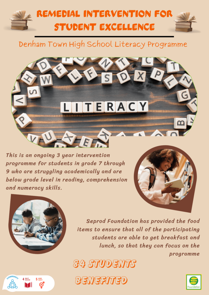 Remedial Intervention For Student Excellence - Seprod Foundation